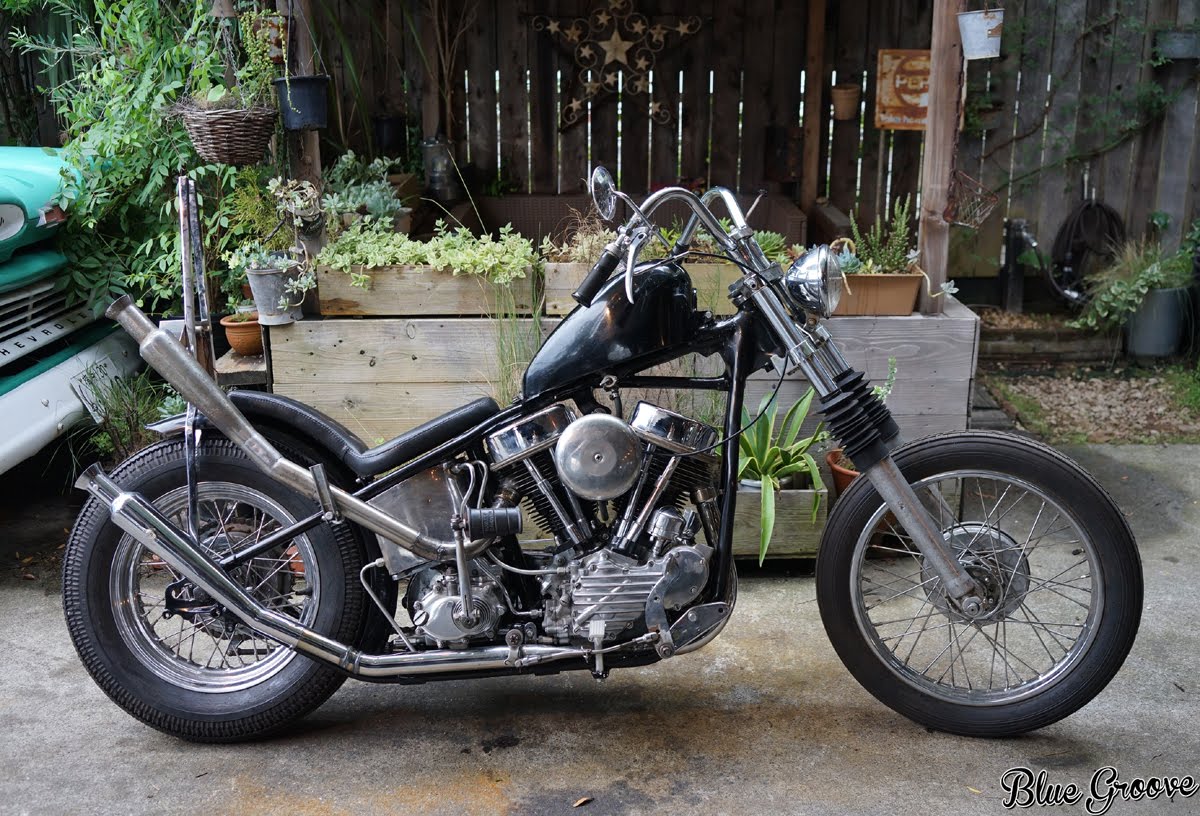 BLUE GROOVE SHOP BLOG: - SOLD - 49` PANHEAD CHOPPER