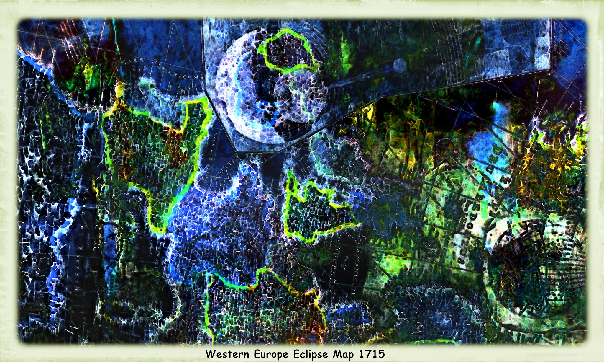 Immortal Artist: Western Europe Eclipse Map 1715 (The Cartographers ...