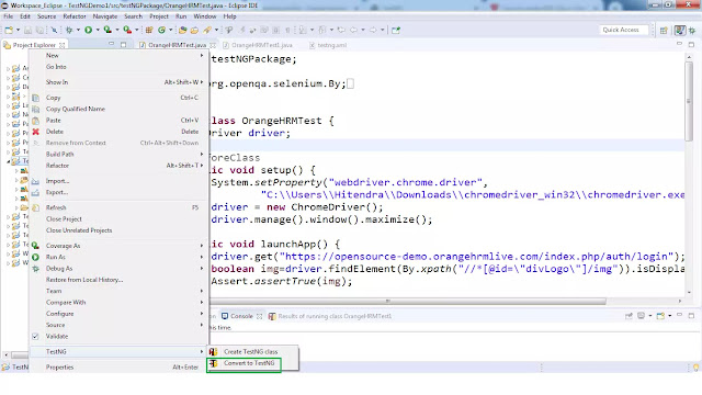 Automation Testing Insider: Working with testng.xml