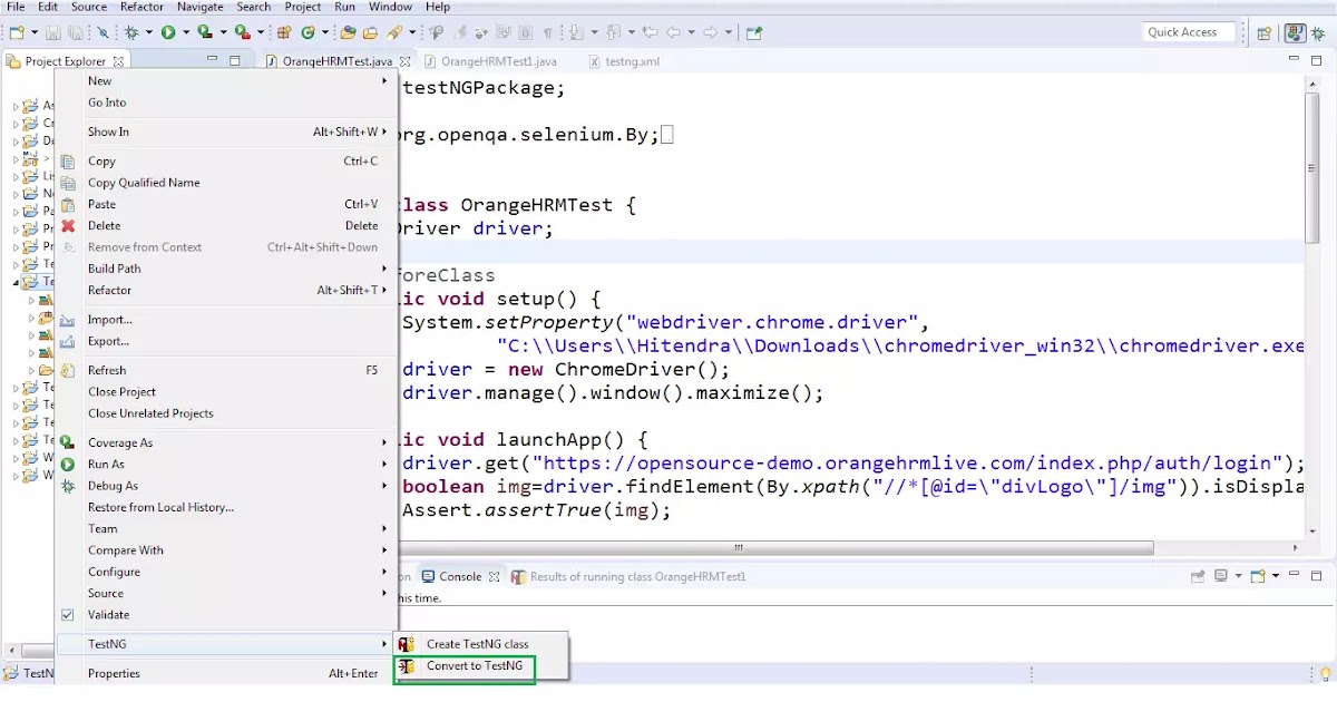 Automation Testing Insider: Working with testng.xml