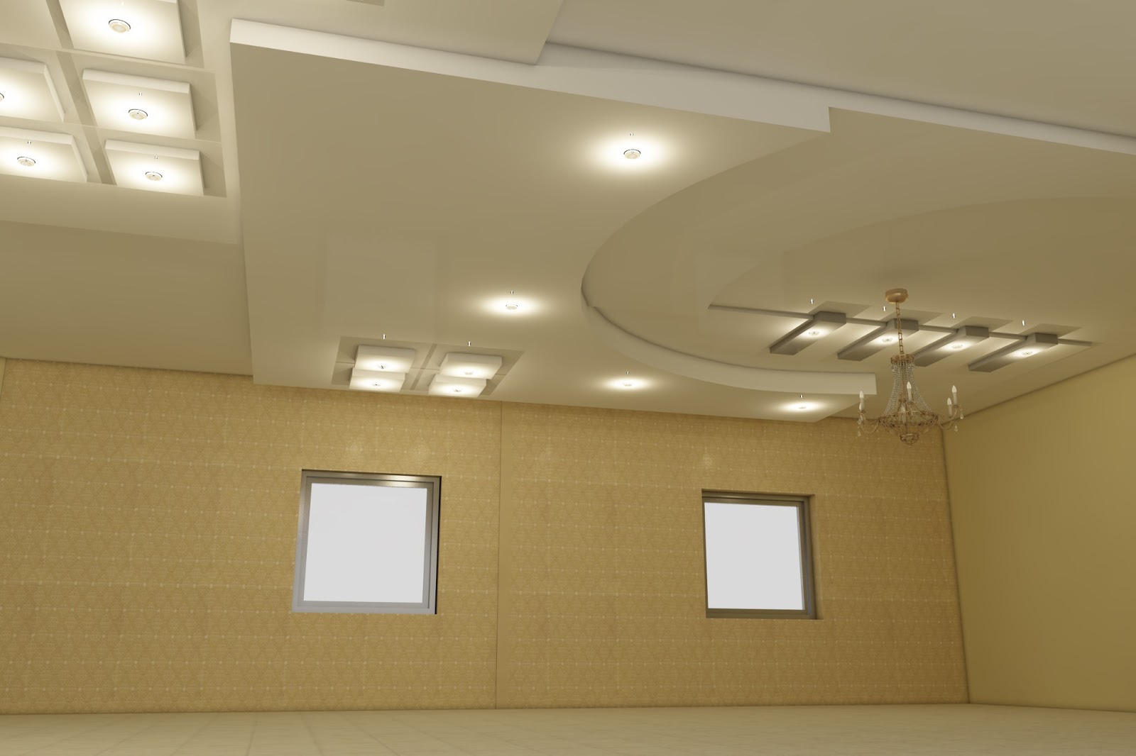DOAA ABDALLA'S PORTFOLIO: Ceiling Designs- 3D Max -Vray Render