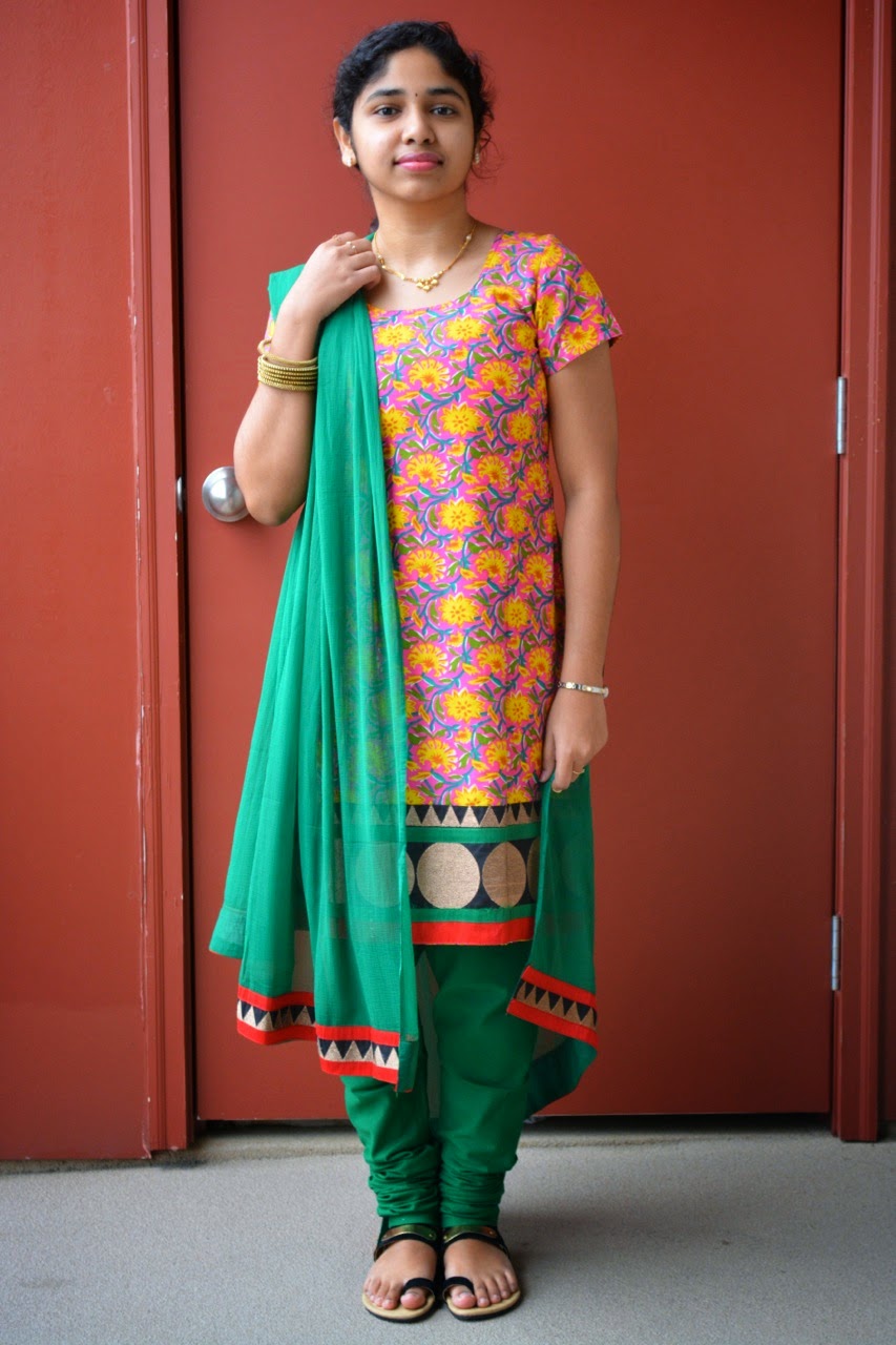 A Golden Tulip: PONGAL SPECIAL: SIMPLE INDIAN OUTFIT