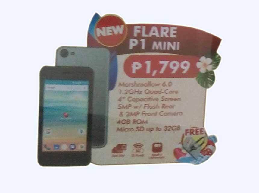 Cherry Mobile Flare P1 Mini –Quad Core and Android 6.0 under 2K Price