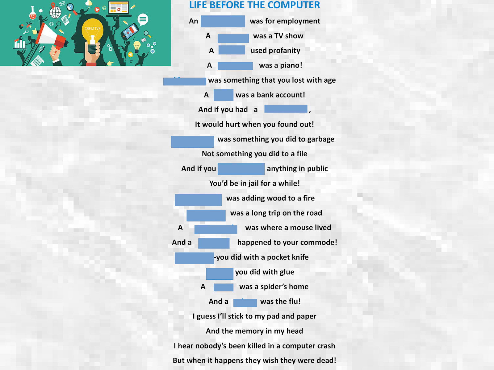 Have fun with English Intermediate 2: FILE 6A