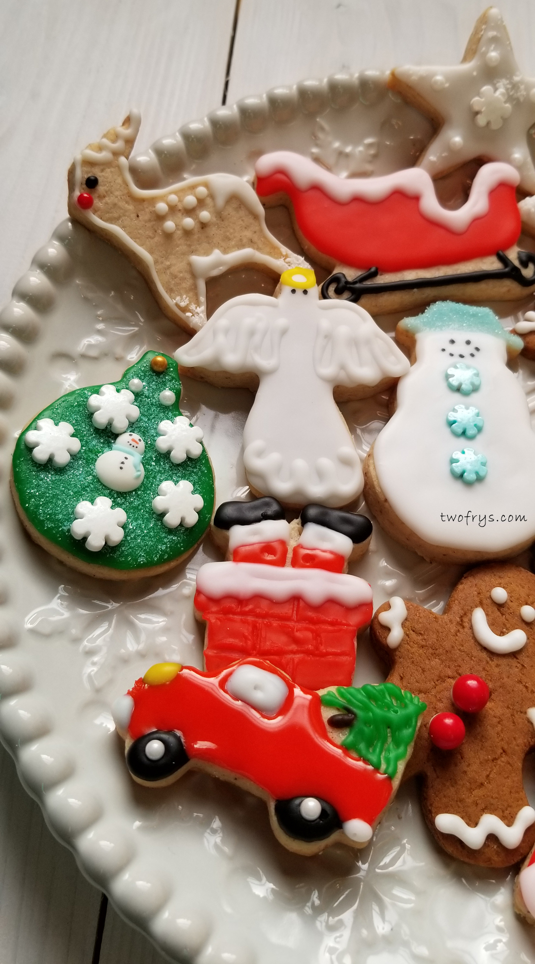 Two Frys: Mini Christmas Cookies