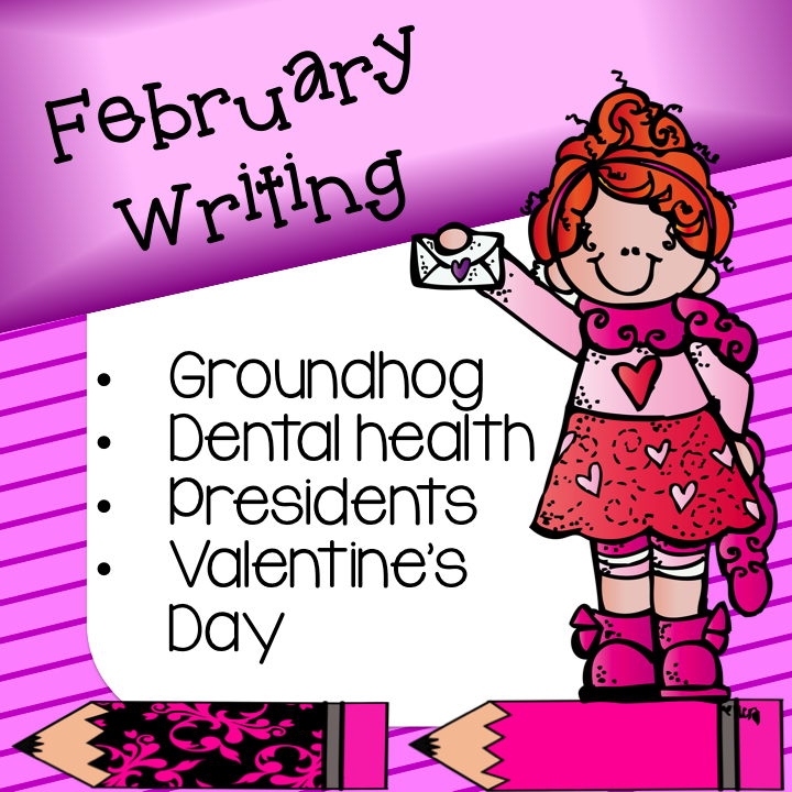 February Quick Prep Writing Center | Teach123