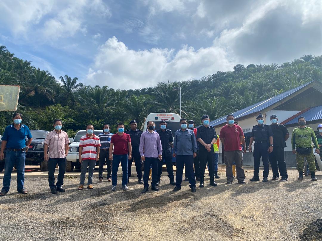 Tinjauan ke Lokasi Banjir di Daerah Jempol