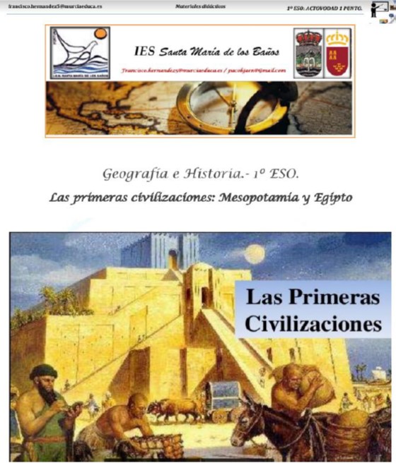 El blog de Paco.- Preparador oposición Geografía e Historia y profesor de IES: 1º ESO ...