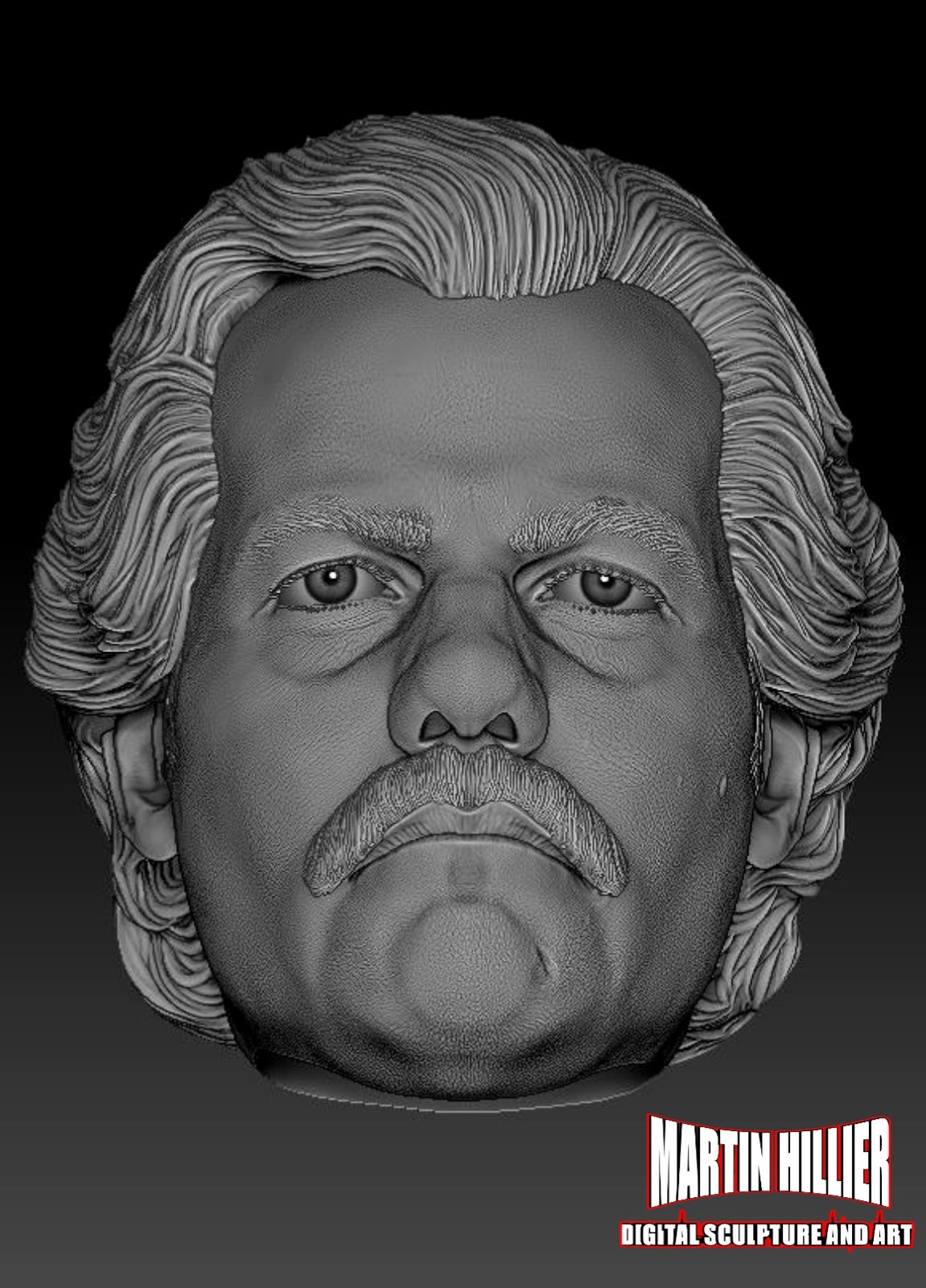 MARTIN HILLIER DIGITAL SCULPTURE AND ART - 1/6 SCALE ACTION FIGURE ...