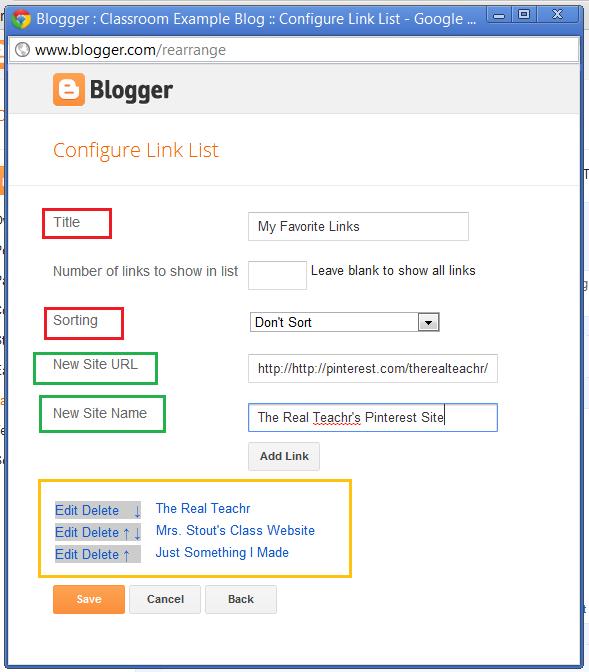 The Real Teachr: Classroom Blog Series-Part 3 {Color Scheme & Layout}