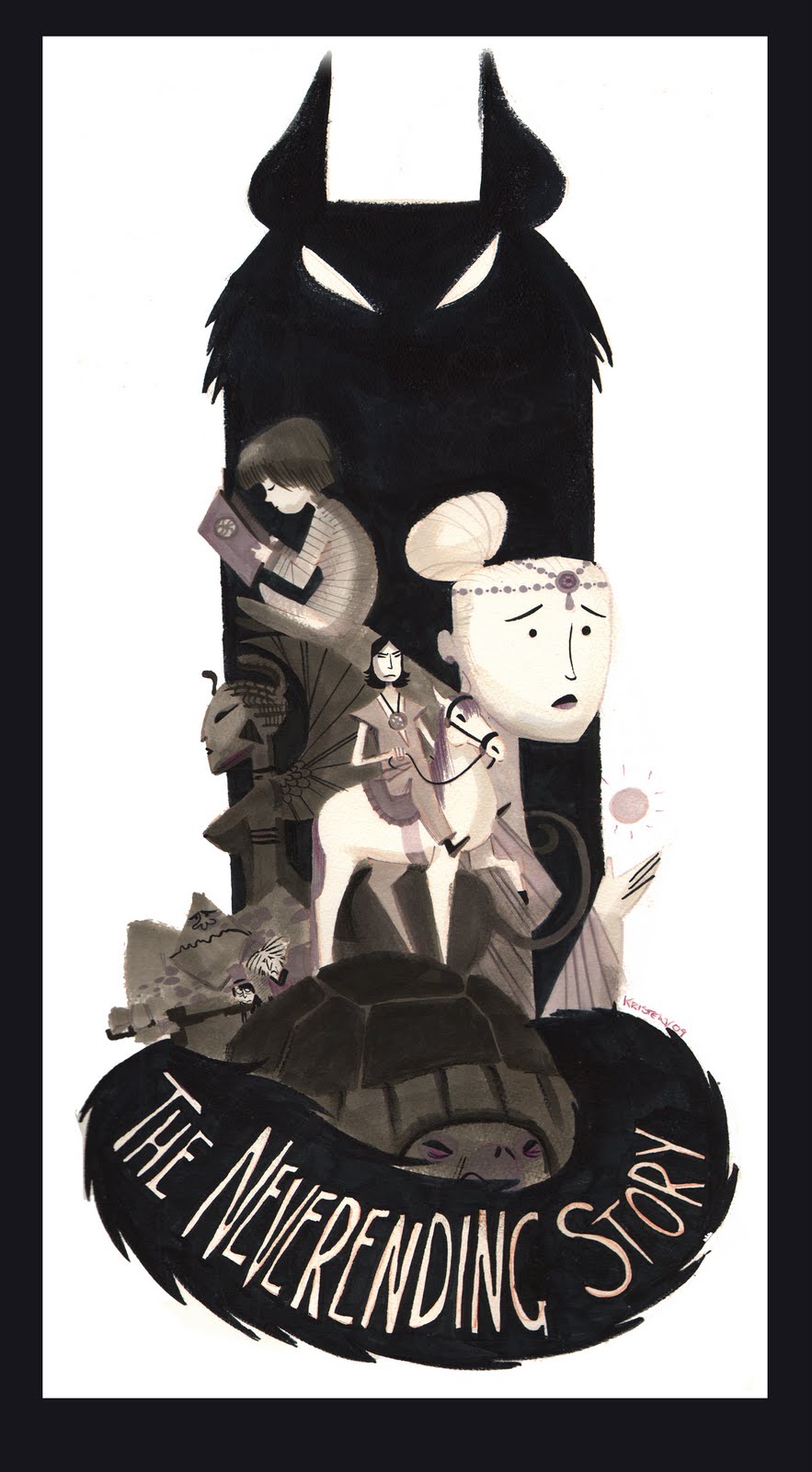 The Geeky Nerfherder: Movie Poster Art: The NeverEnding Story (1984)