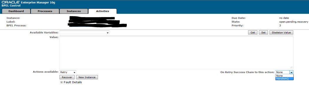 Oracle Soa Java Blog Exception Handling In Soa Suite 10g And Soa Suite 11g