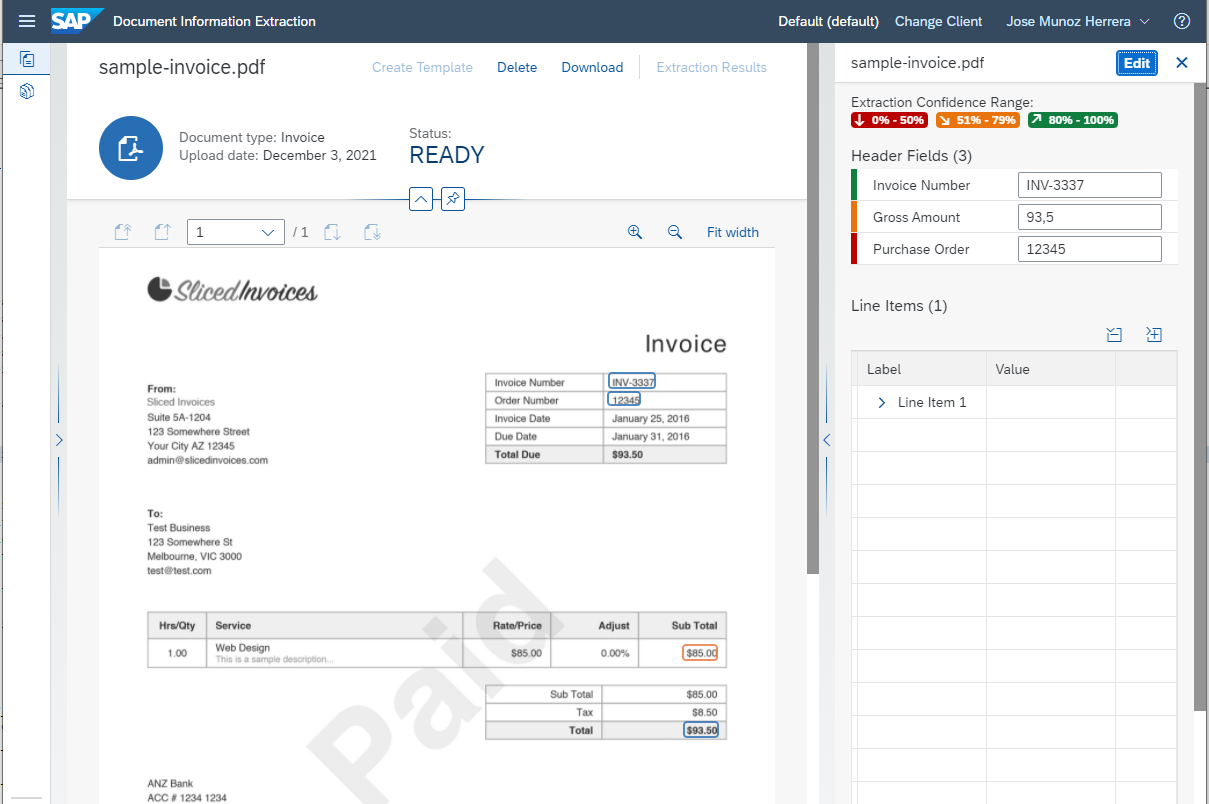 SAP ABAP Central: Extract Document details using Document Information ...