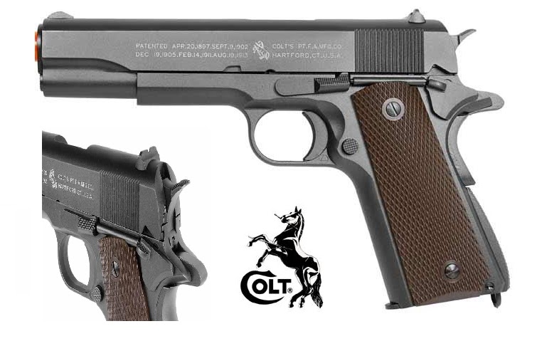 TOCCHIO IPSC Armas Especiais: PISTOLA SEMI-AUTOMÁTICA COLT BLOWBACK CO2 ...