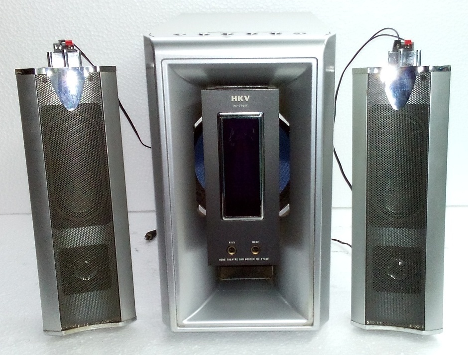 BARANG BARANG ELEKTRIK TERPAKAI DAN RARE: SPEAKER & SUBWOOFER HKV MODEL ...