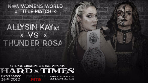 Allysin Kay and Thunder Rosa steal the show at Hard Times.