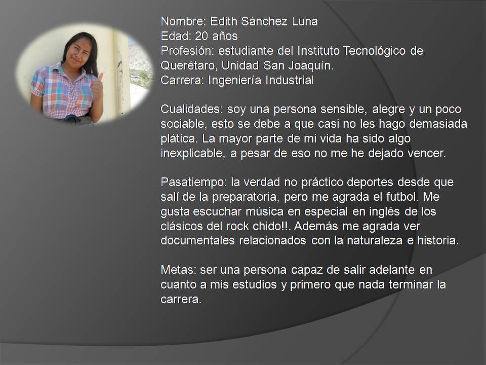 MAR_EDY_INGENIEROS: PRESENTACIÓN PERSONAL