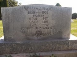Ancestors of Alicia Burk Riley: William Jordan Flake