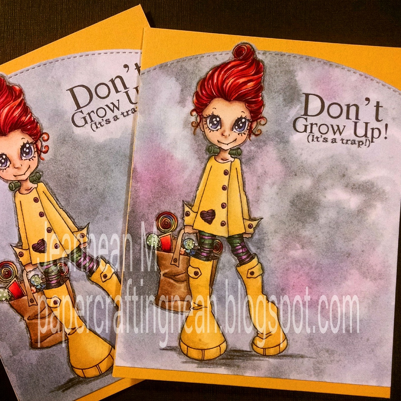 Paper-Crafting Nean: Halloween-ish Cards 2015