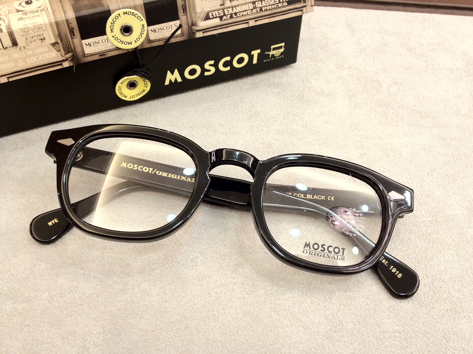 恩瑞眼鏡ERIC's eyewear: Johnny depp招牌復古框Moscot Lemtosh 恩瑞眼鏡