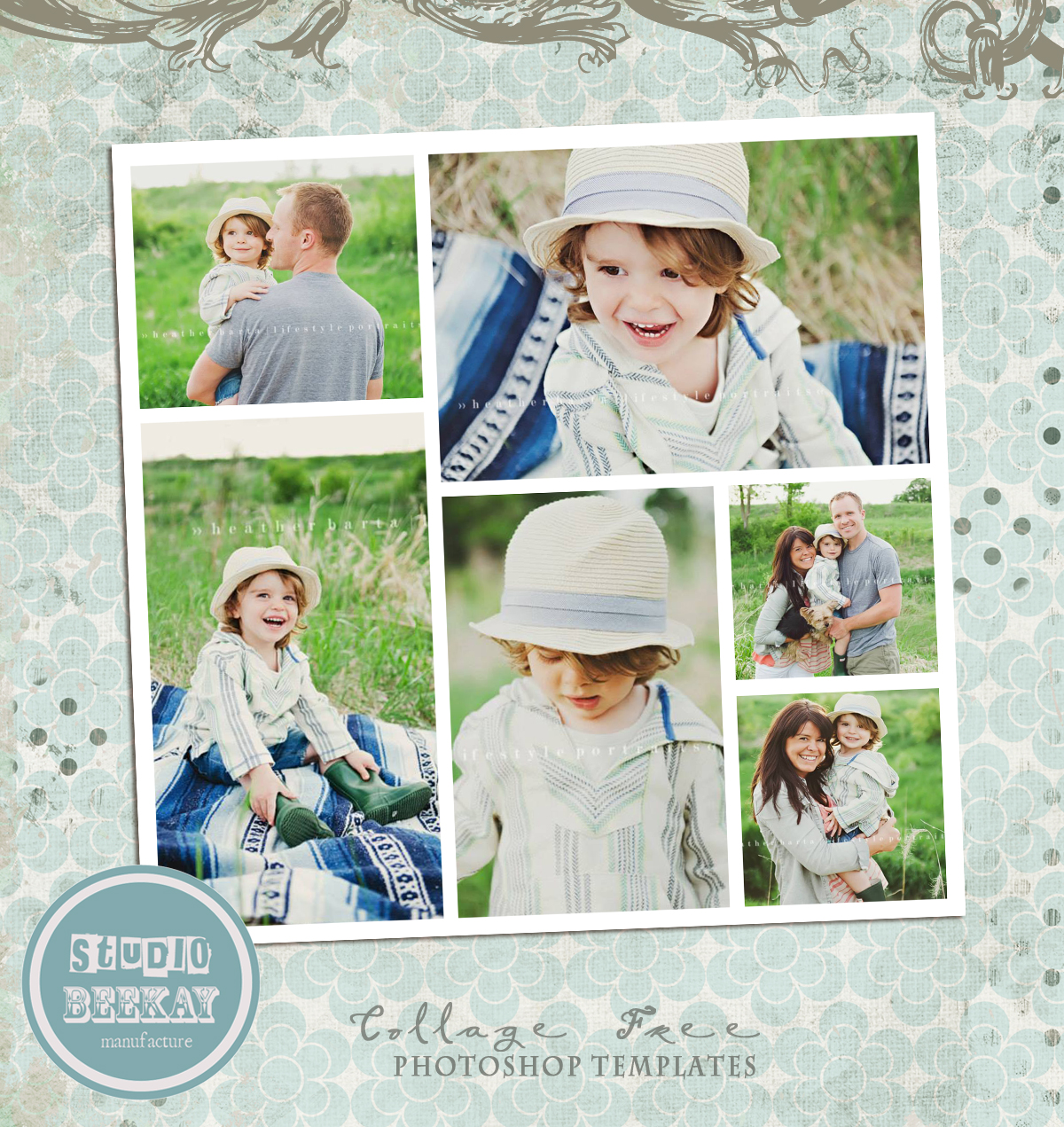 Photoshop Templates for Pro Photographers: New 20x20 Collage Template ...