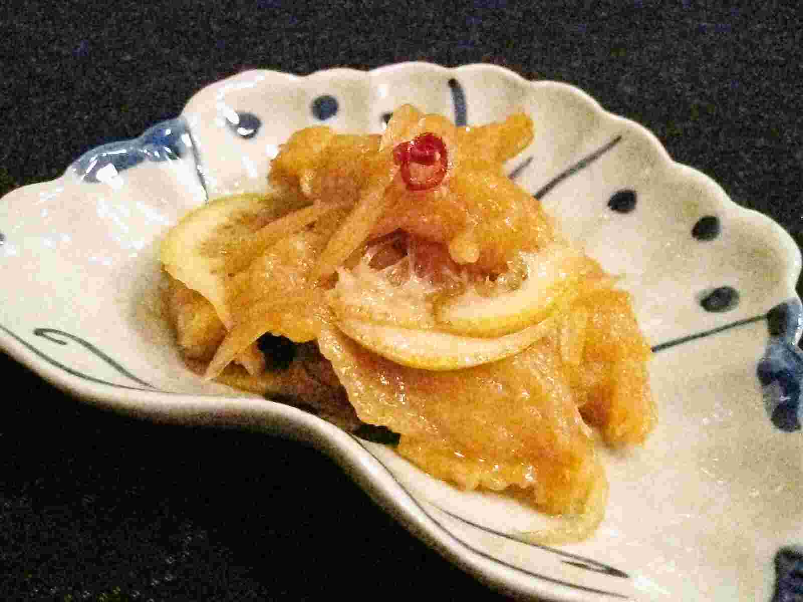 Recipes for Tom: Nanbanzuke / deep-fried fish in sweetened spicy vinegar