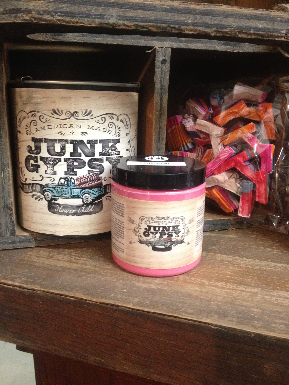 Rusted Gingham: Junk Gypsy Paint