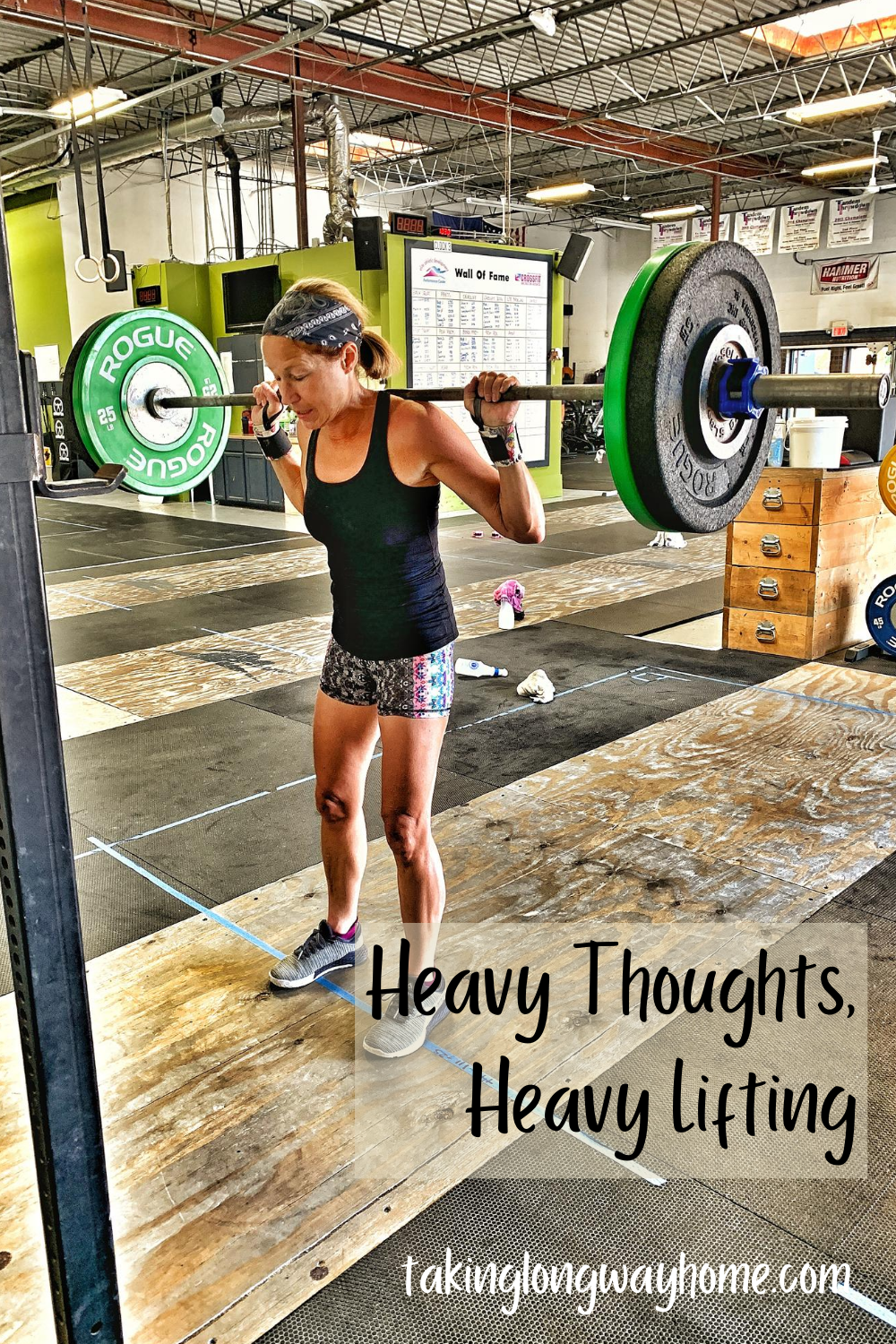 I just keep on running. And lifting. And praying for peace.