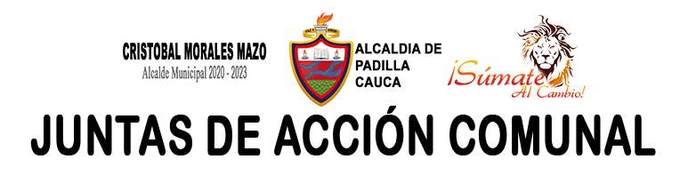 JUNTAS DE ACCIÓN COMUNAL PADILLA CAUCA