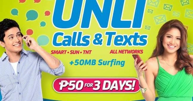 Smart UCT50 - 300MB data + Unli Call and Text Plus All-Nets for 3 days