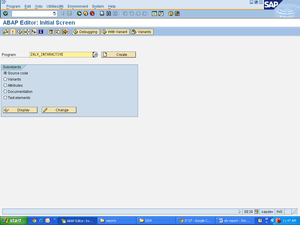 Alv Interactive Reports In ABAP | SAP-ABAP