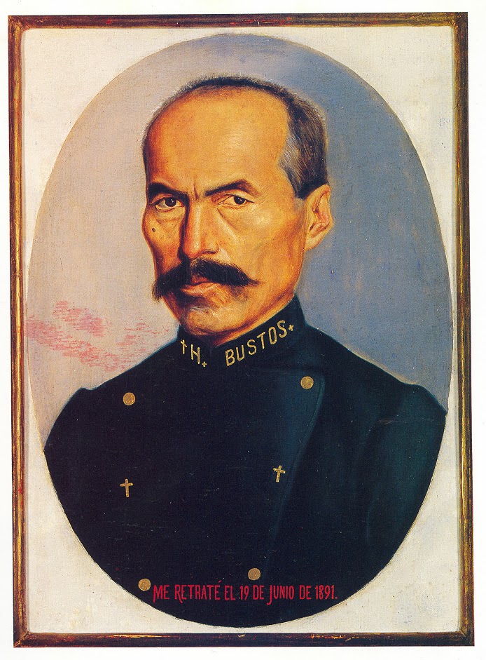 Las mil notas y una nota: Hermenegildo Bustos, pintor de pueblo