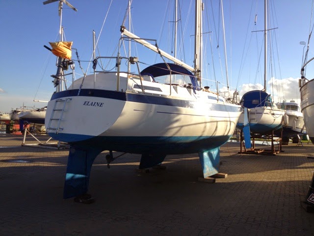 Bill's Log: Moody 333 Bilge Keel Yacht