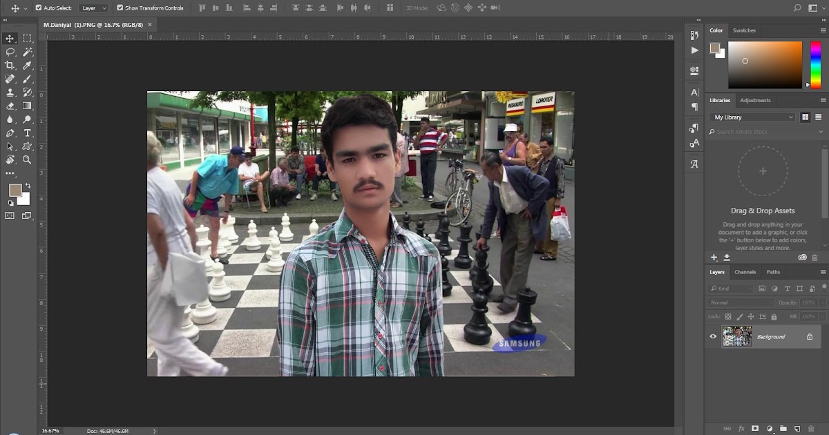 Getting to know the Photoshop Interface