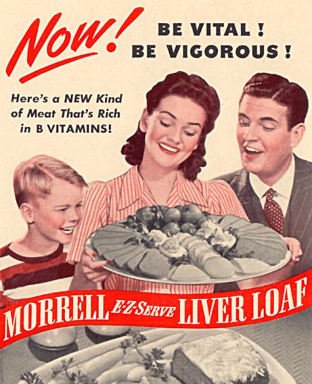 33 Bizarre And Totally Outrageous Vintage Food Ads That Would Never Run Today ~ Vintage Everyday