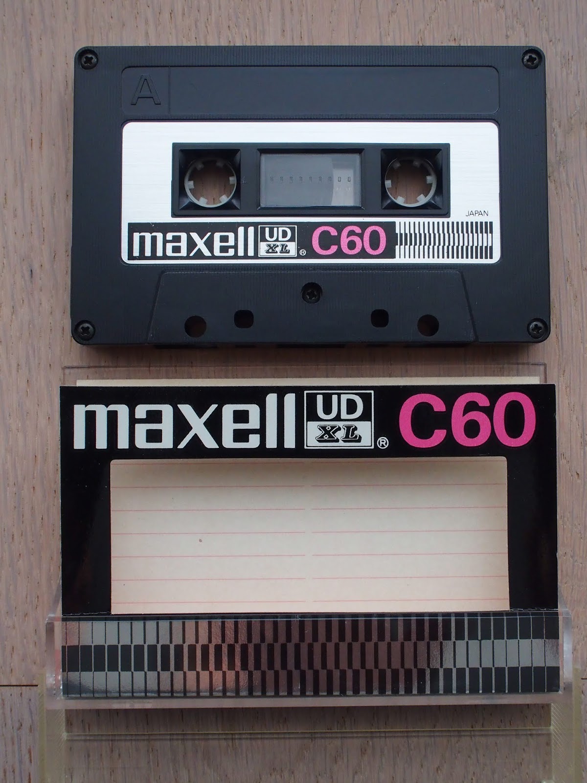 Audiochrome: Cassette tape measurements: Maxell UD-XL, UD-XLI, XLI, XLI-S, Hitachi UD-ER