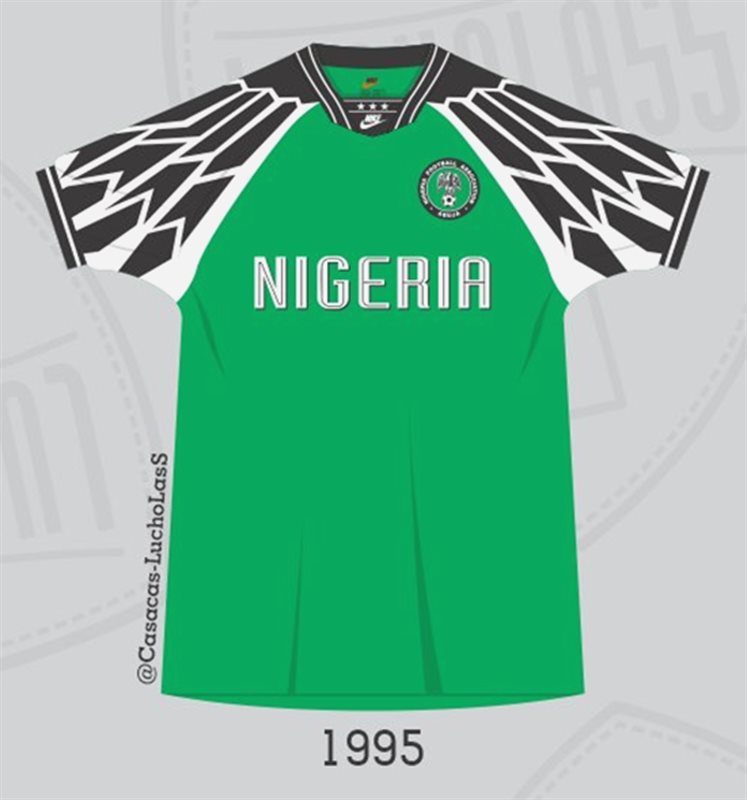 Full Nigeria Kit History 1949-2020 - Footy Headlines