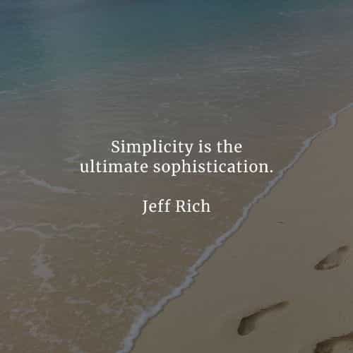 75 Simplicity quotes that'll enforce a good change on you