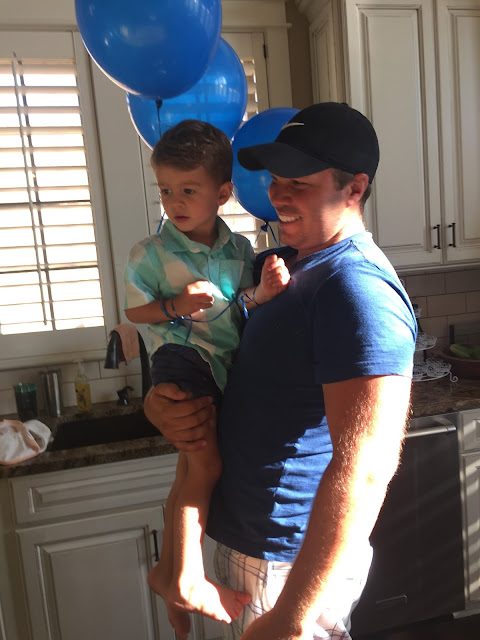 KEEP CALM AND CARRY ON: Grayson's First Birthday Party!