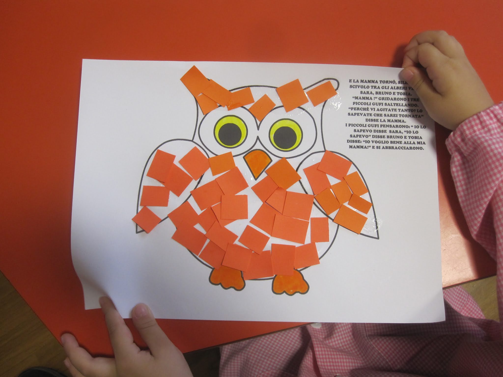 Maestra Mariangela: PROGETTO ACCOGLIENZA " I TRE PICCOLI GUFI"