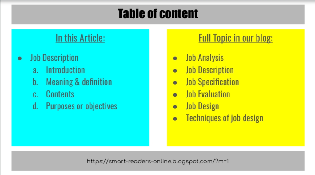 Job Description Meaning Contents Objectives Of Job Description job-description-meaning-contents-objectives-of-job-description