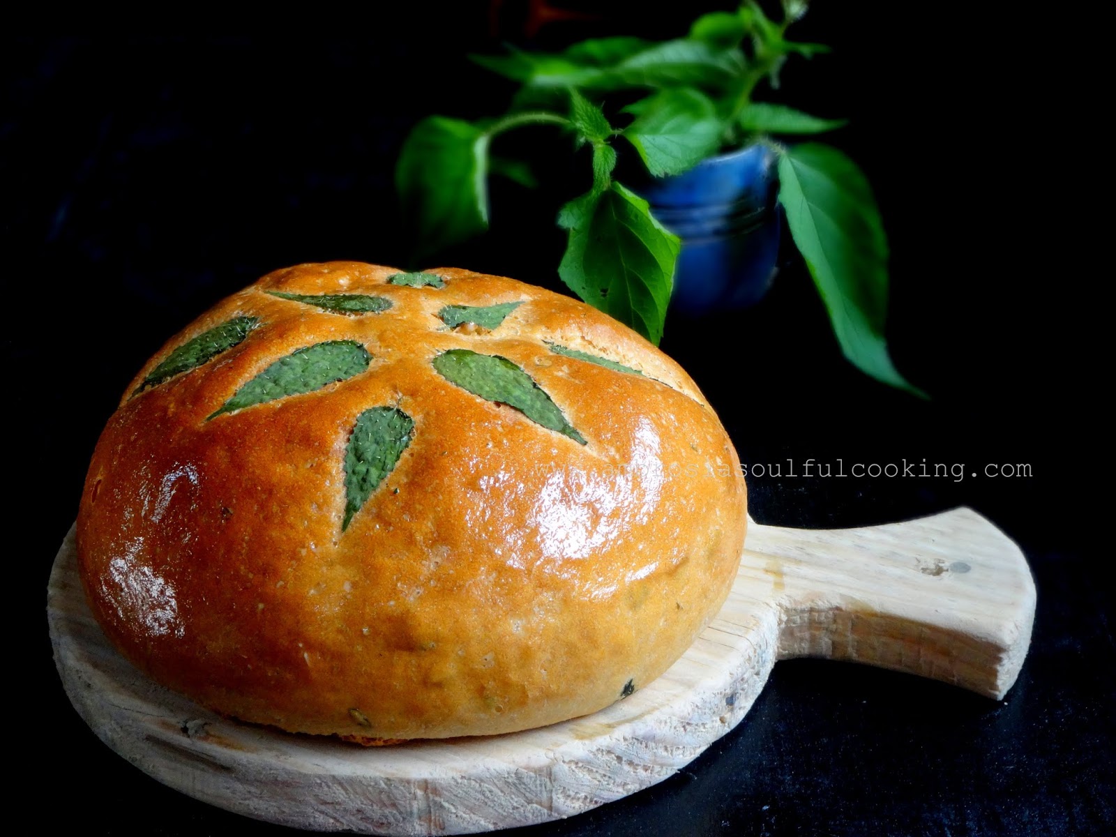 Wholegrain Nettle Bread (Vegan) | Ambrosia
