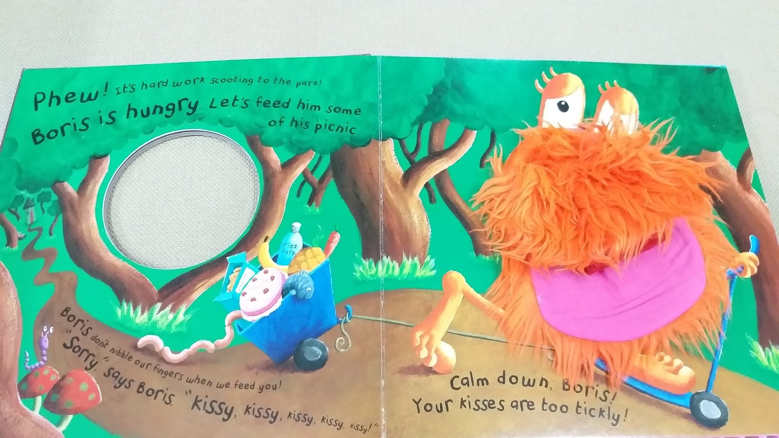 Kid Books Blog: 61.Calm down Boris / Turn it up , Doris