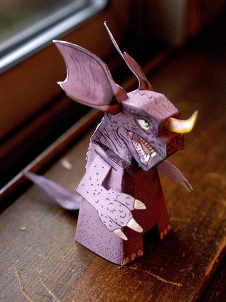 Paper Toy Kaiju Baragon ~ Papercraftsparati | Todos los Papercrafts que ...