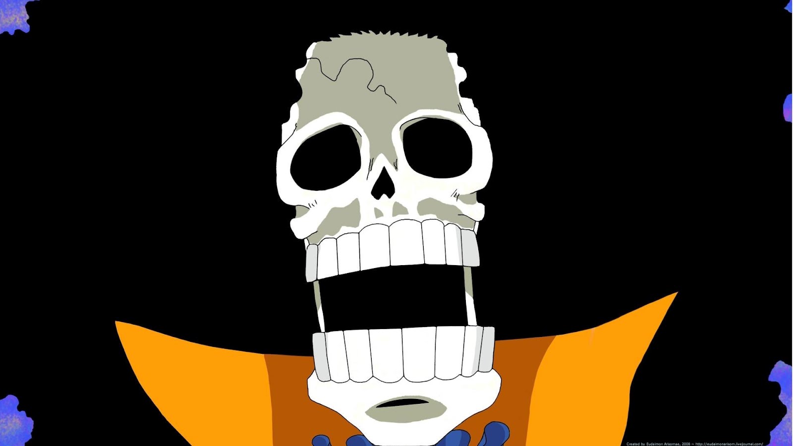 Brook One Piece Anime vektor wallpaper | One Piec Wallpaper
