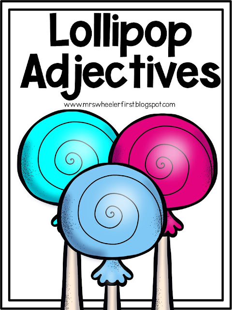 Mrs. Wheeler's First Grade Tidbits: Adjective Freebie