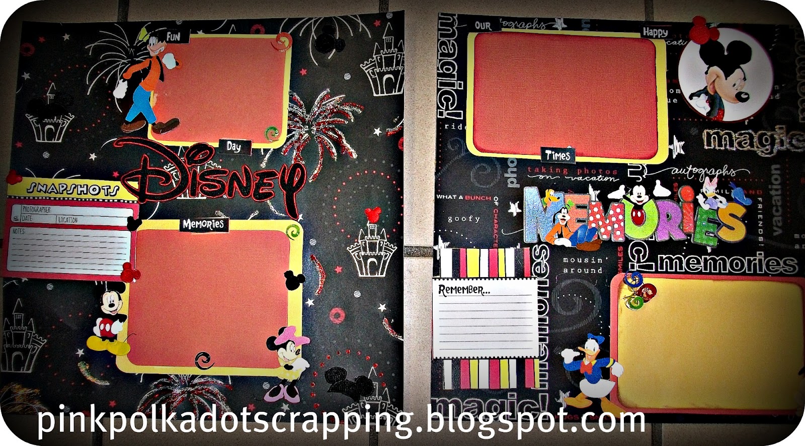 Pink Polka Dot Scrapping: Disney Gives Back Blog Hop!!