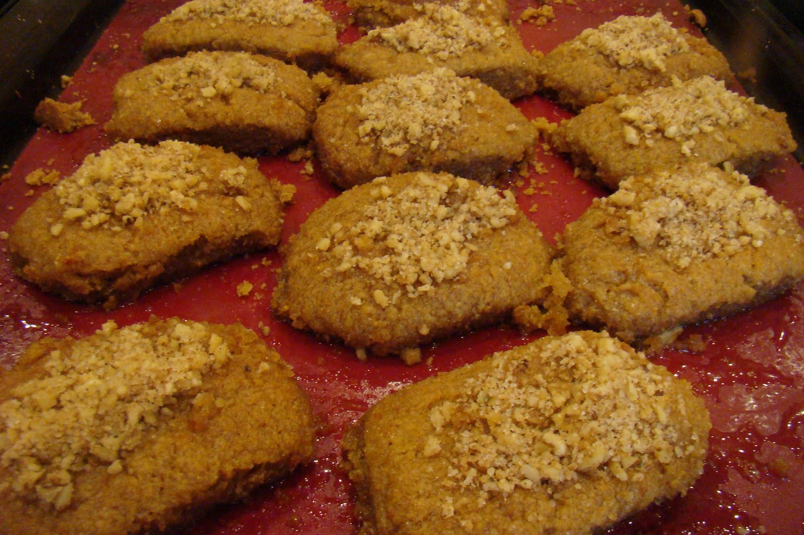 My Favorite Recipes Collection: Nuts filled Finikia/Melomakarona: Greek ...