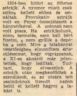 TÖRTÉNELMI KALEIDOSZKÓP...: Héder Károly emlékei - Tatabánya 1966 ...