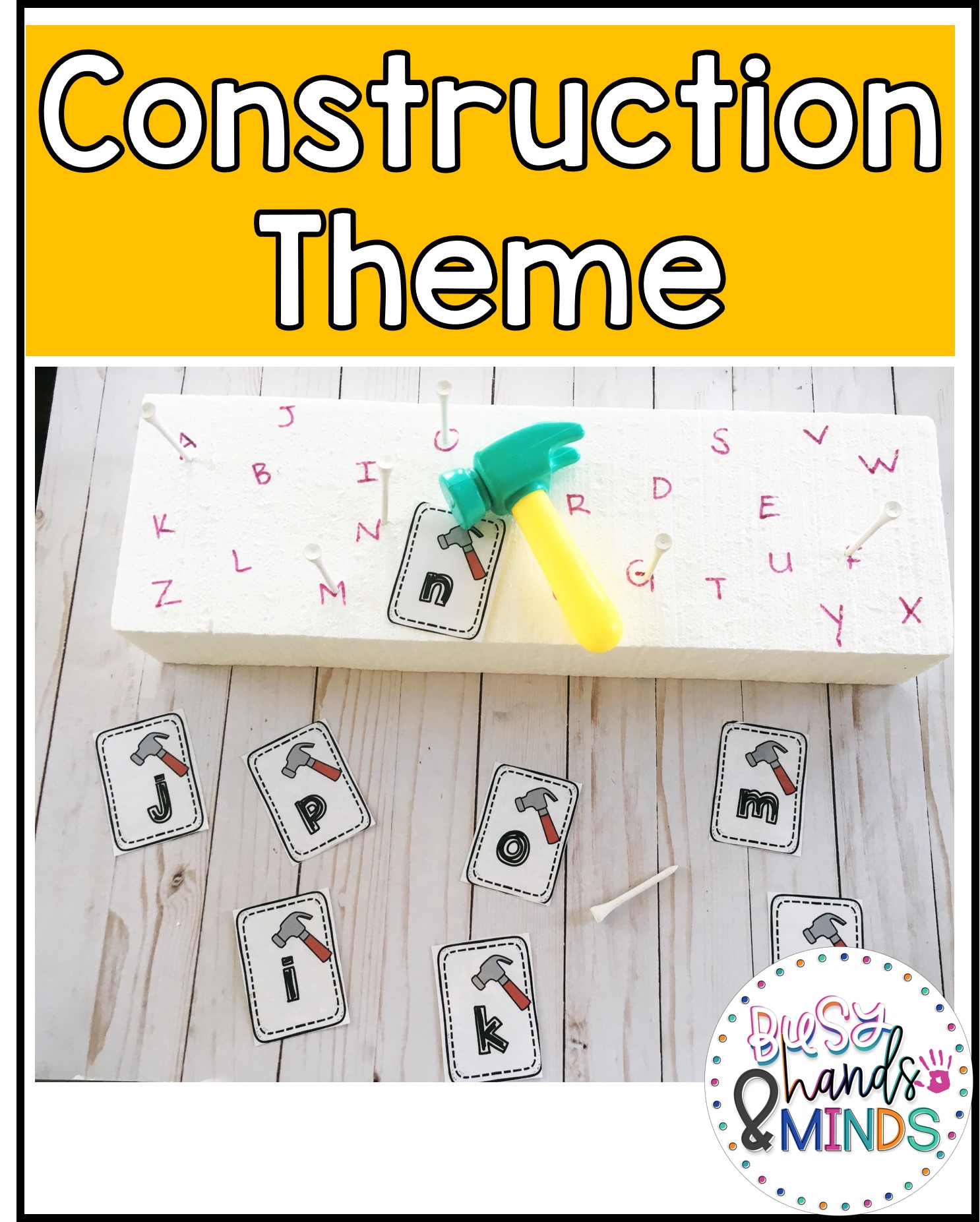 Construction Preschool Theme | Busy Hands and Minds